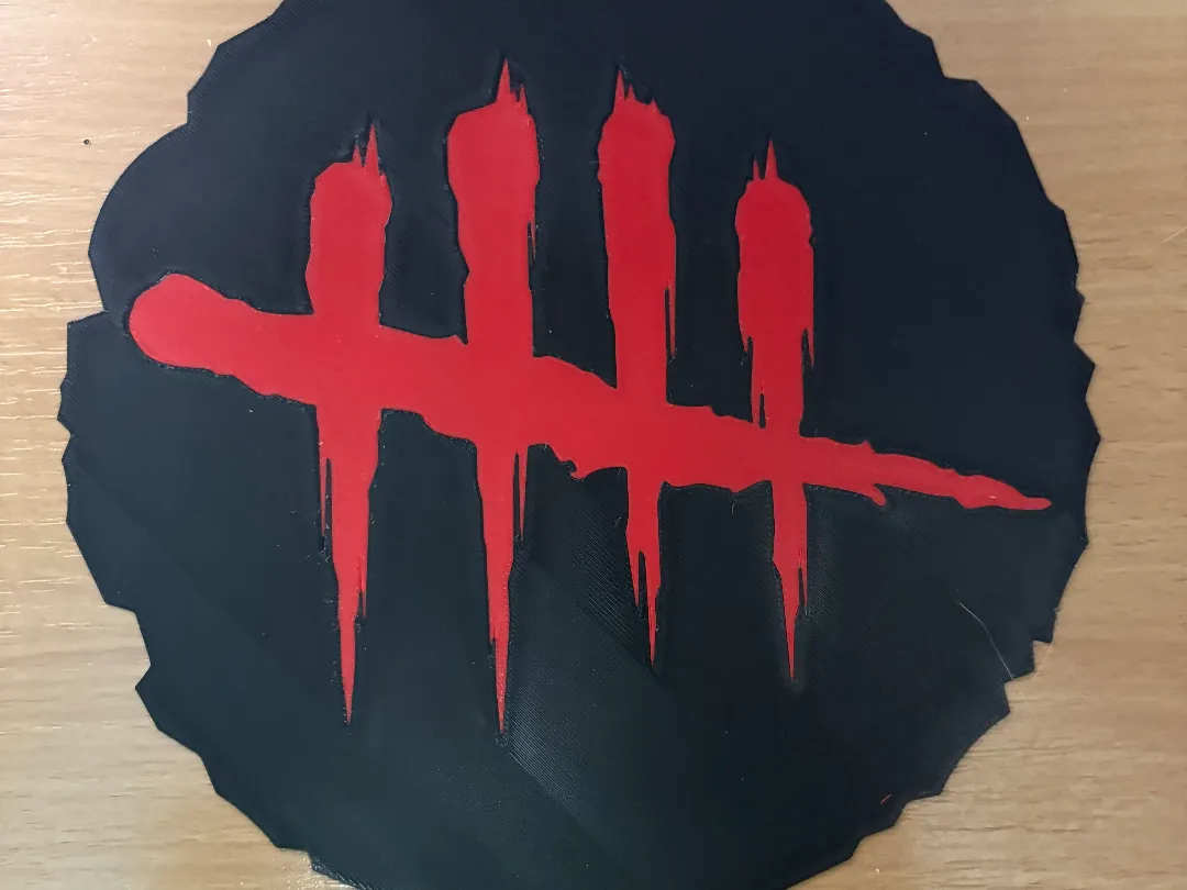 Dead By Daylight Logo Iron-on Logo - Free 3D Print Model - MakerWorld