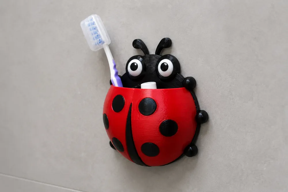 Ladybug Shelf Organizer - Free 3D Print Model - MakerWorld