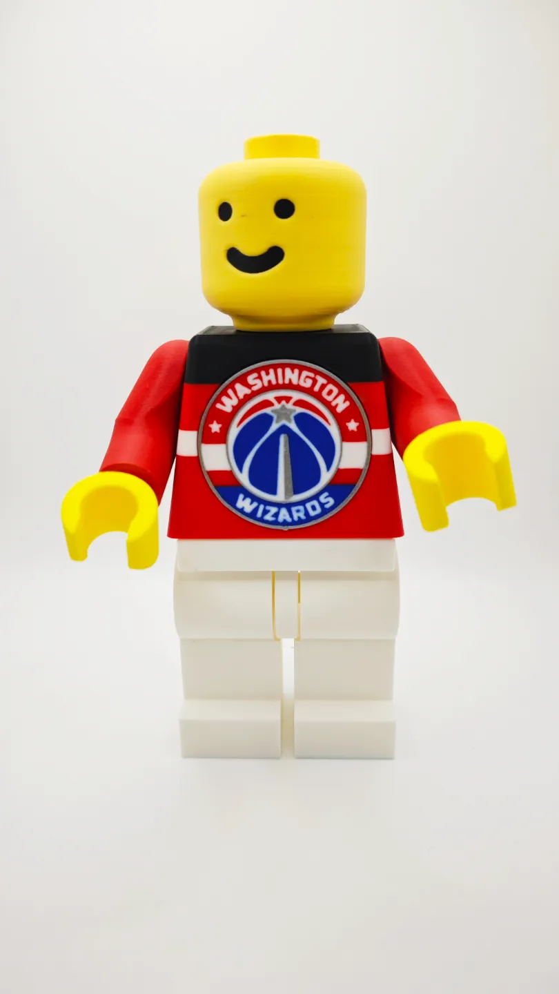 NBA Brick Man - Washington Wizards (500%) by P78 MakerWorld: Download ...