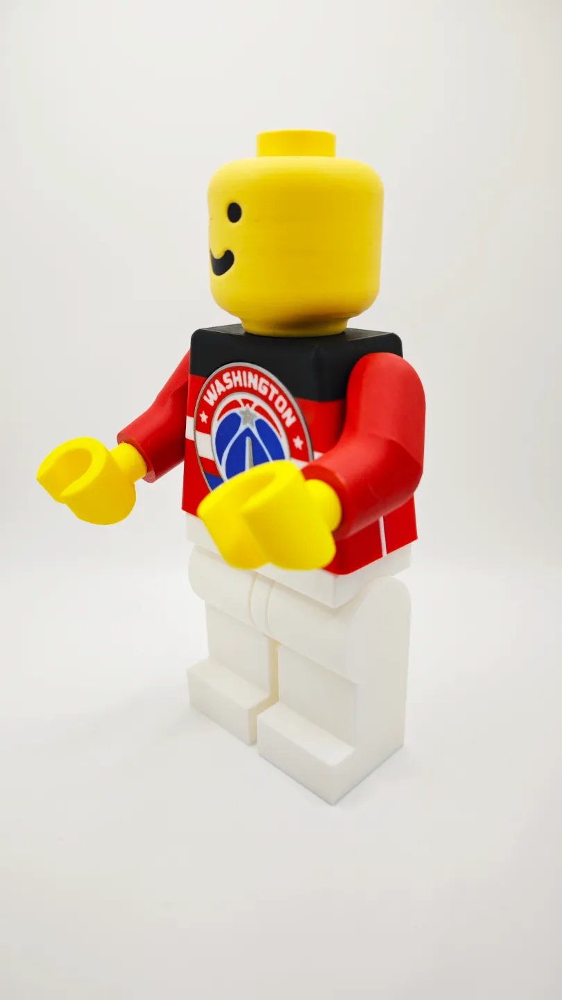 NBA Brick Man - Washington Wizards (500%) by P78 MakerWorld: Download ...