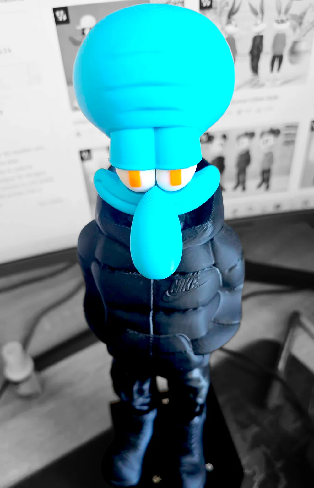 Squiddy T. Urban Style by Leon3D_DS MakerWorld: Download Free 3D Models