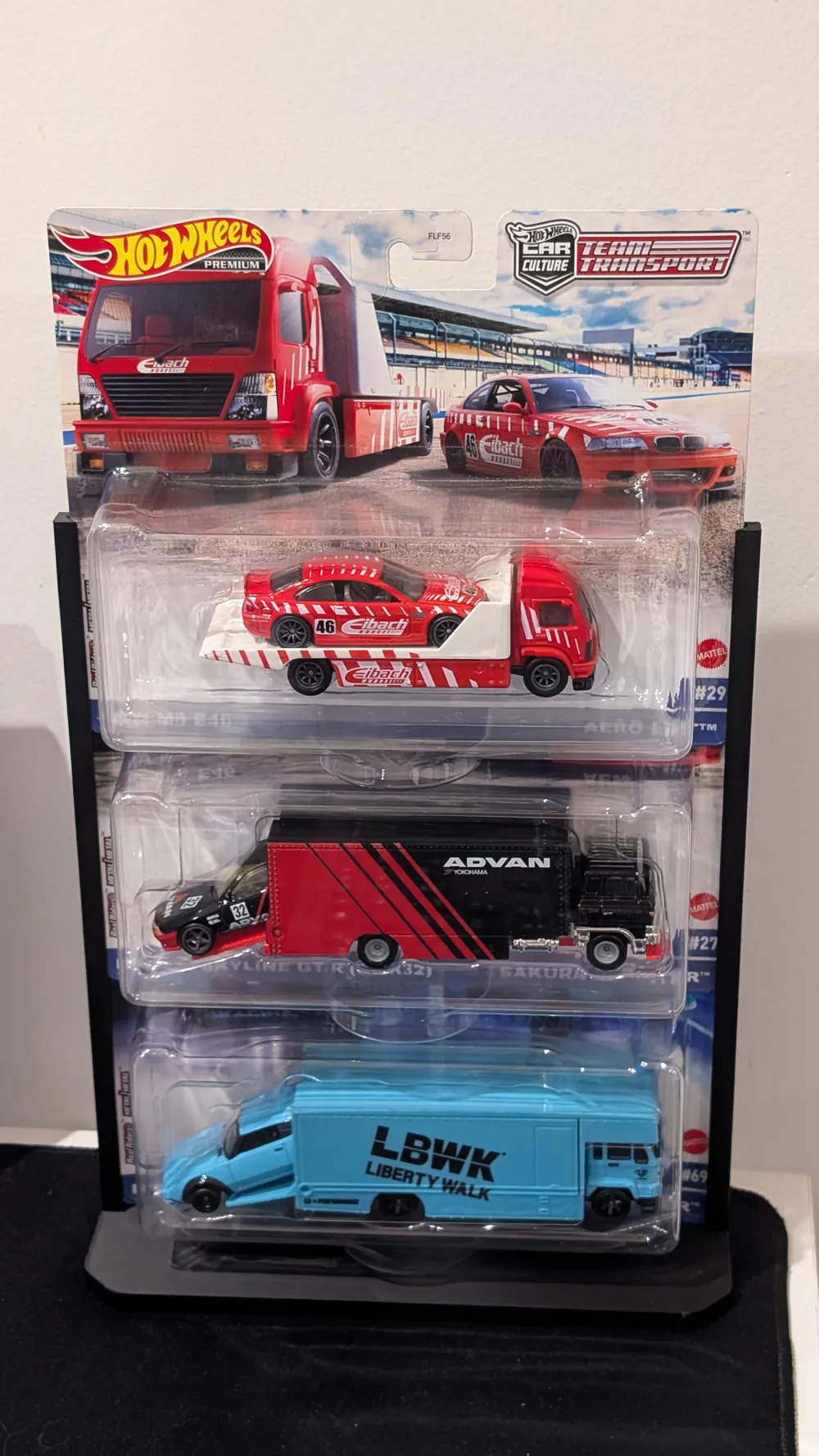 Hot Wheels Display - Team Transports - Free 3D Print Model - MakerWorld