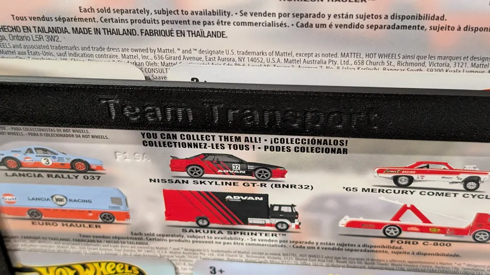 Hot Wheels Display - Team Transports - Free 3D Print Model - MakerWorld