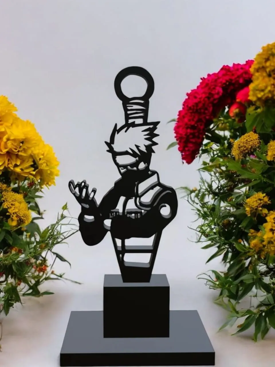 Kakashi Hatake in kunai Silhouette 18 by Jerald King MakerWorld: Download Free 3D Models