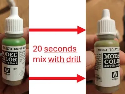 Miniature paint mixing Dremel attachment (Vallejo) by quintenmyth ...