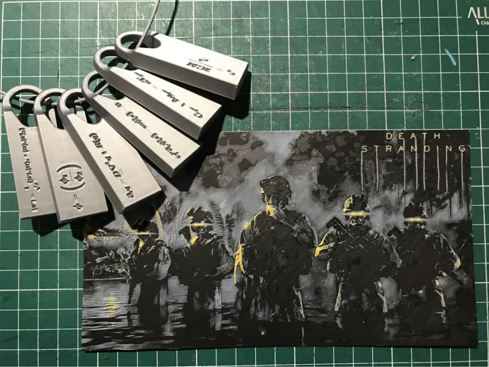 Death Stranding Soldiers Hueforge - Free 3D Print Model - MakerWorld