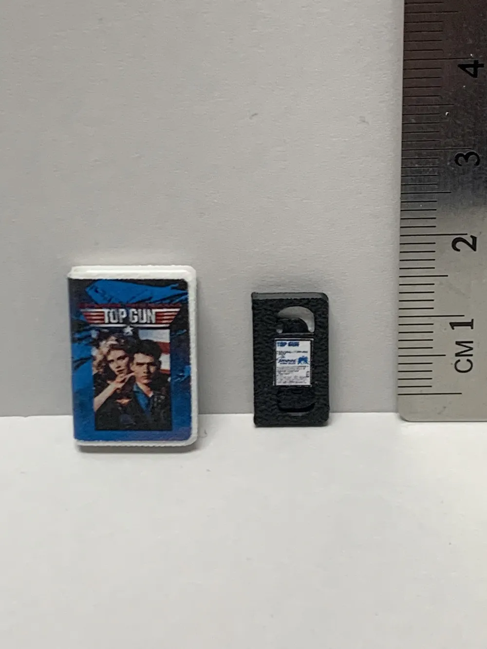Miniature 1/12 Scale VHS Cassette Tape w/ Cover by Rolls MakerWorld ...