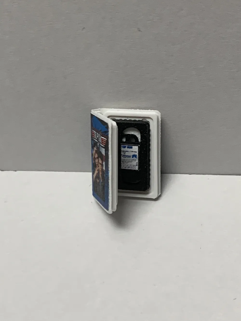 Miniature 1/12 Scale VHS Cassette Tape w/ Cover by Rolls MakerWorld ...