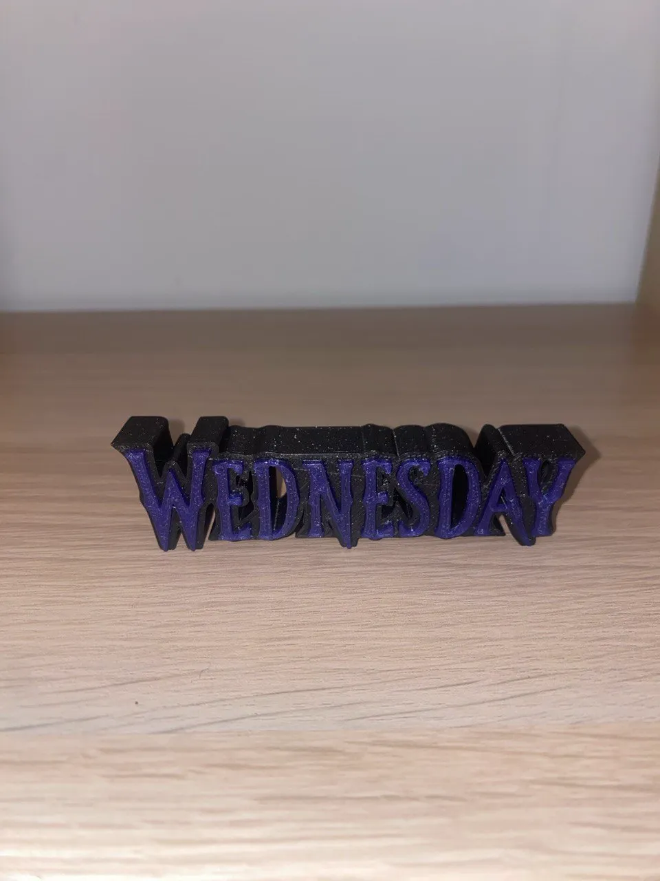 Wednesday logo by Kalcime3DMakerWorld: Download Free 3D Models