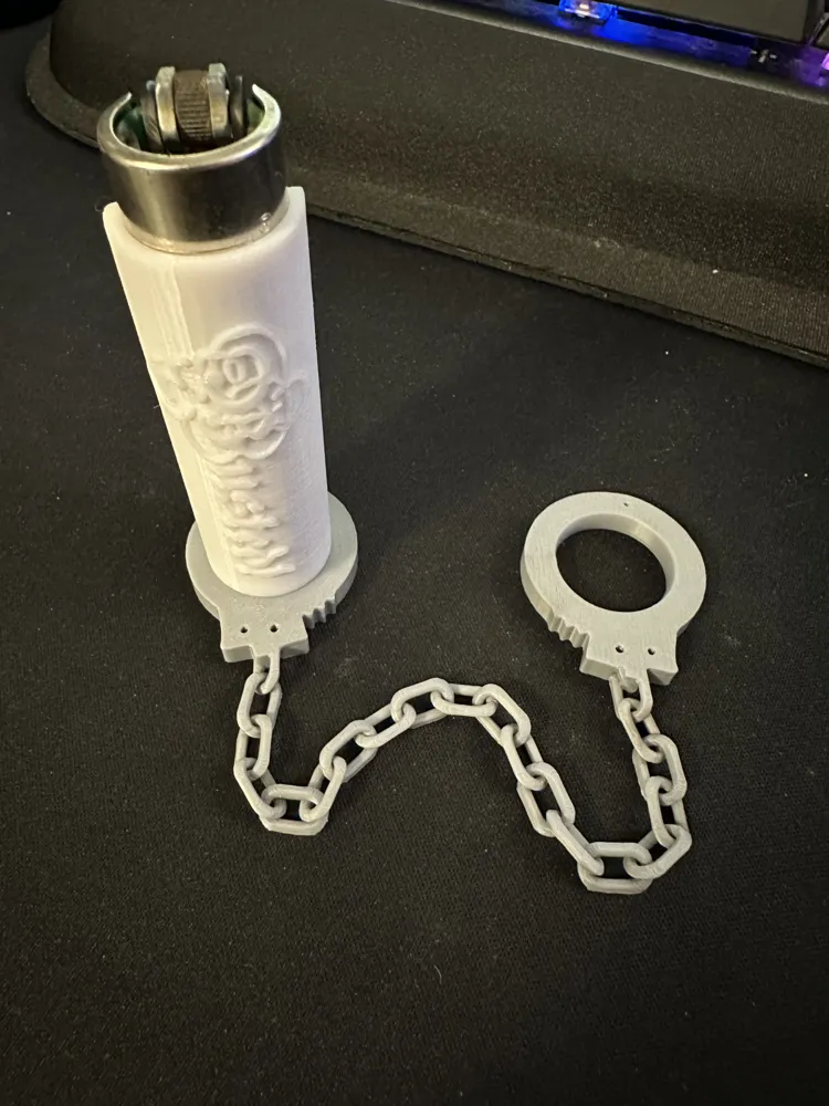 Clipper Case in Handcuffs Remixed by 3D Otto MakerWorld: Download Free ...