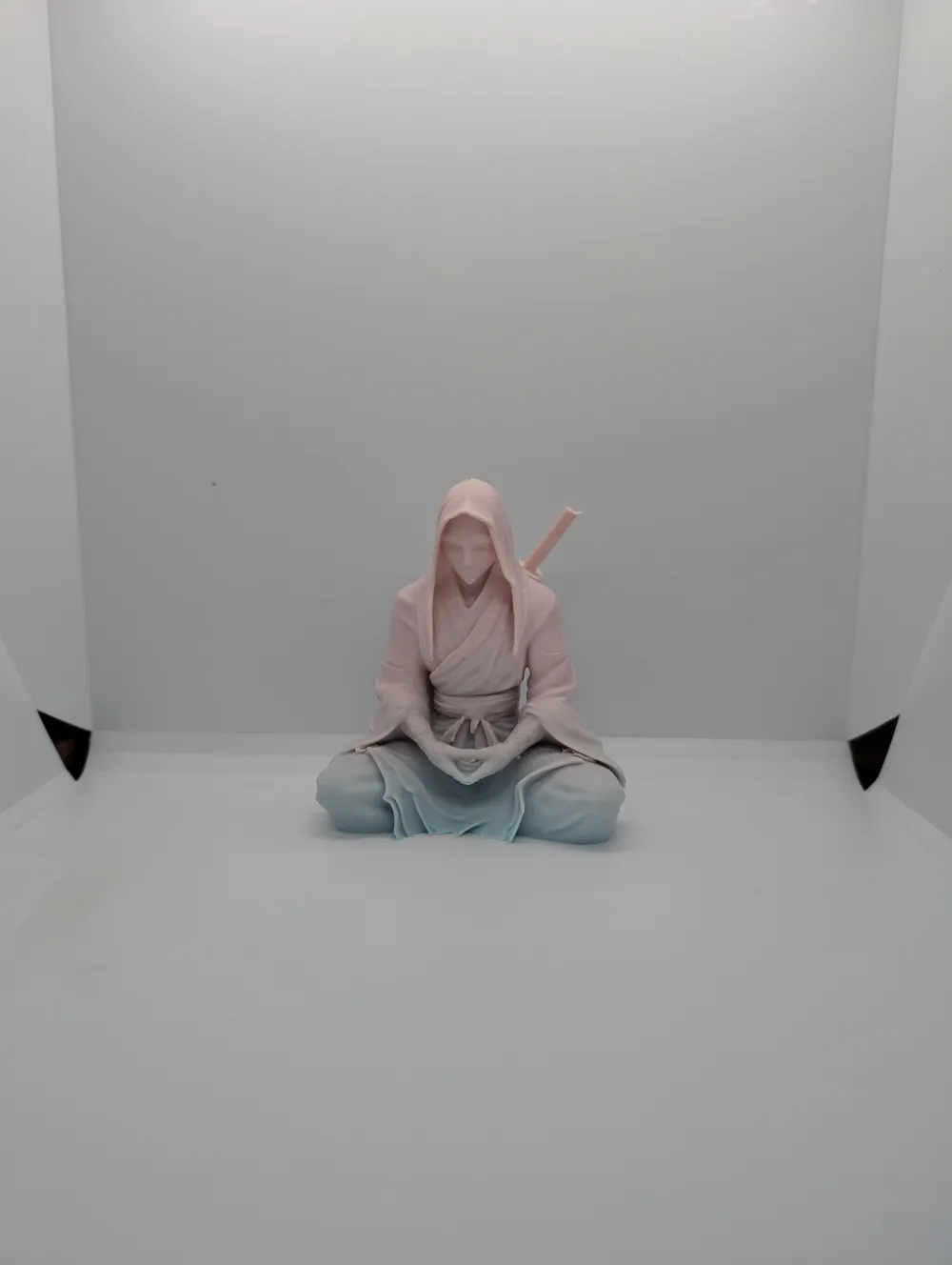 Meditative Ninja – A Peaceful Warrior in Rest - Free 3D Print Model ...