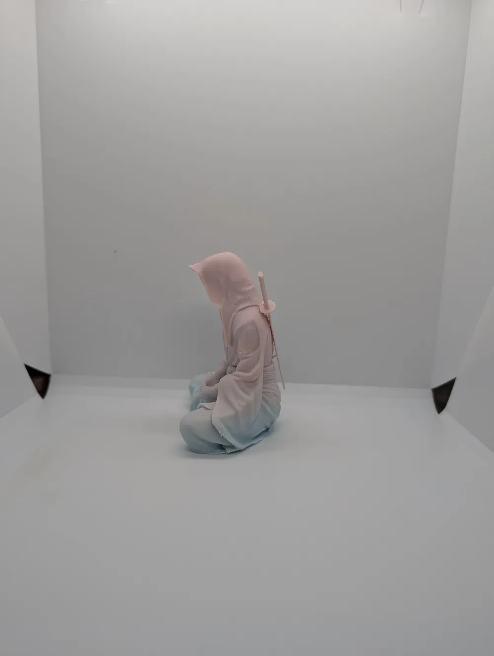 Meditative Ninja – A Peaceful Warrior in Rest - Free 3D Print Model ...