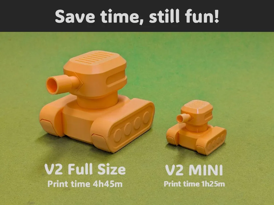 Air pressure tank v2 mini - Free 3D Print Model - MakerWorld