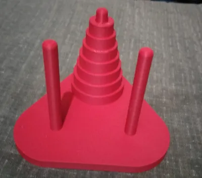 Tower of hanoi by Isaak_Leverett - MakerWorld