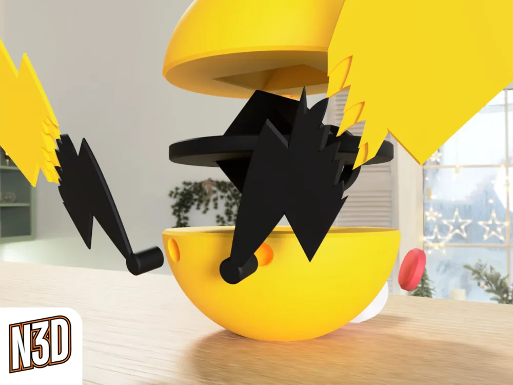 #0026 - Mega Raichu X por N3D MakerWorld: Baixe modelos 3D gratuitos