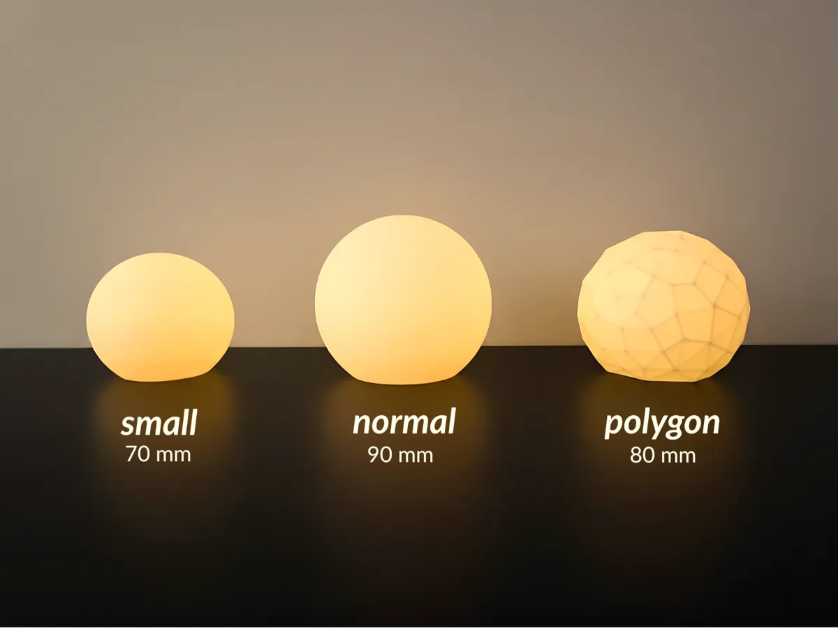 Leuchtende Teelichtkugeln – Gemütliche Lampe – Kostenloses 3D ...