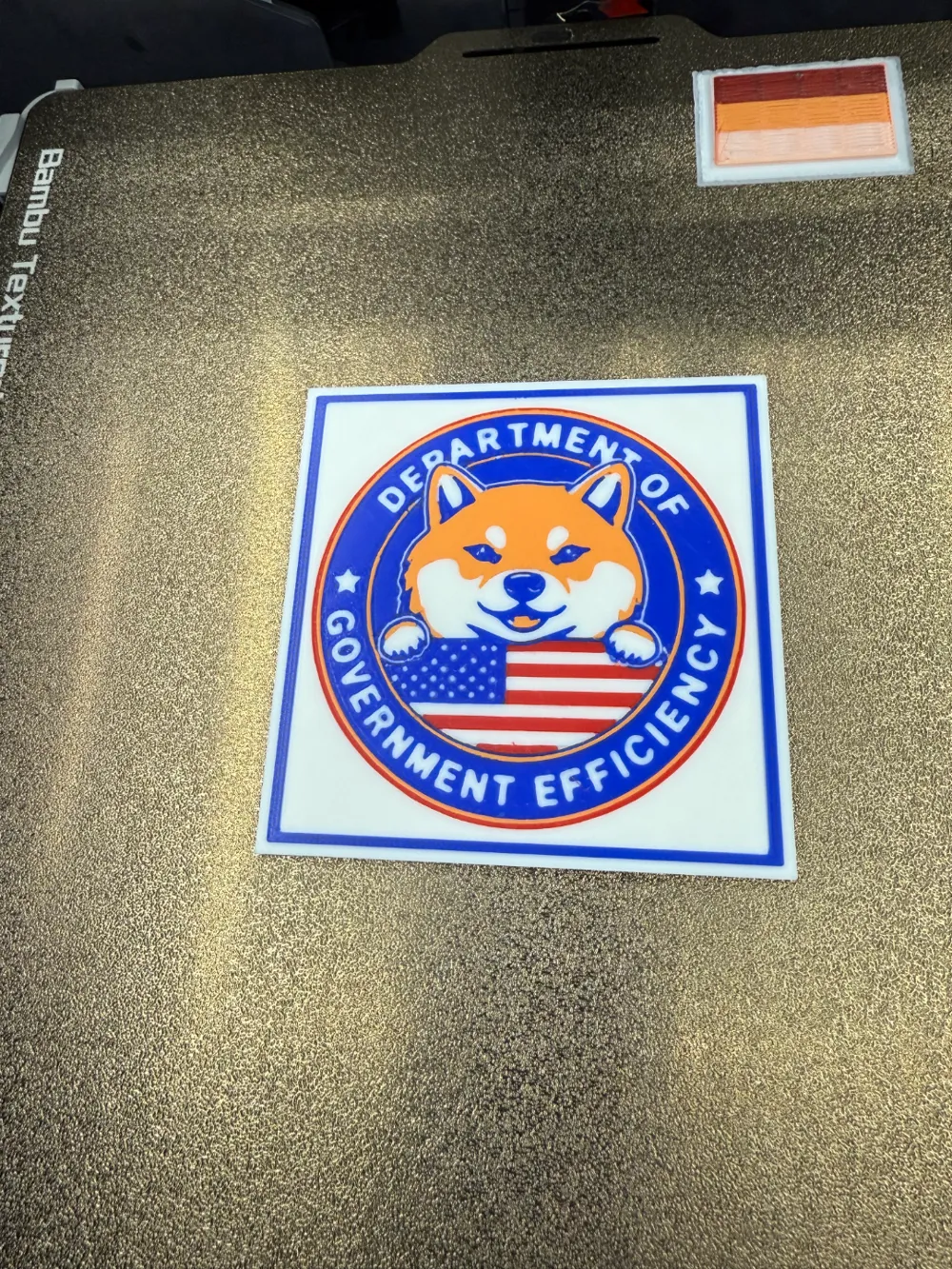 DOGE DEPARTMENT OF GOVERNMENT EFFICIENCY by 3Dprinting4fun - MakerWorld