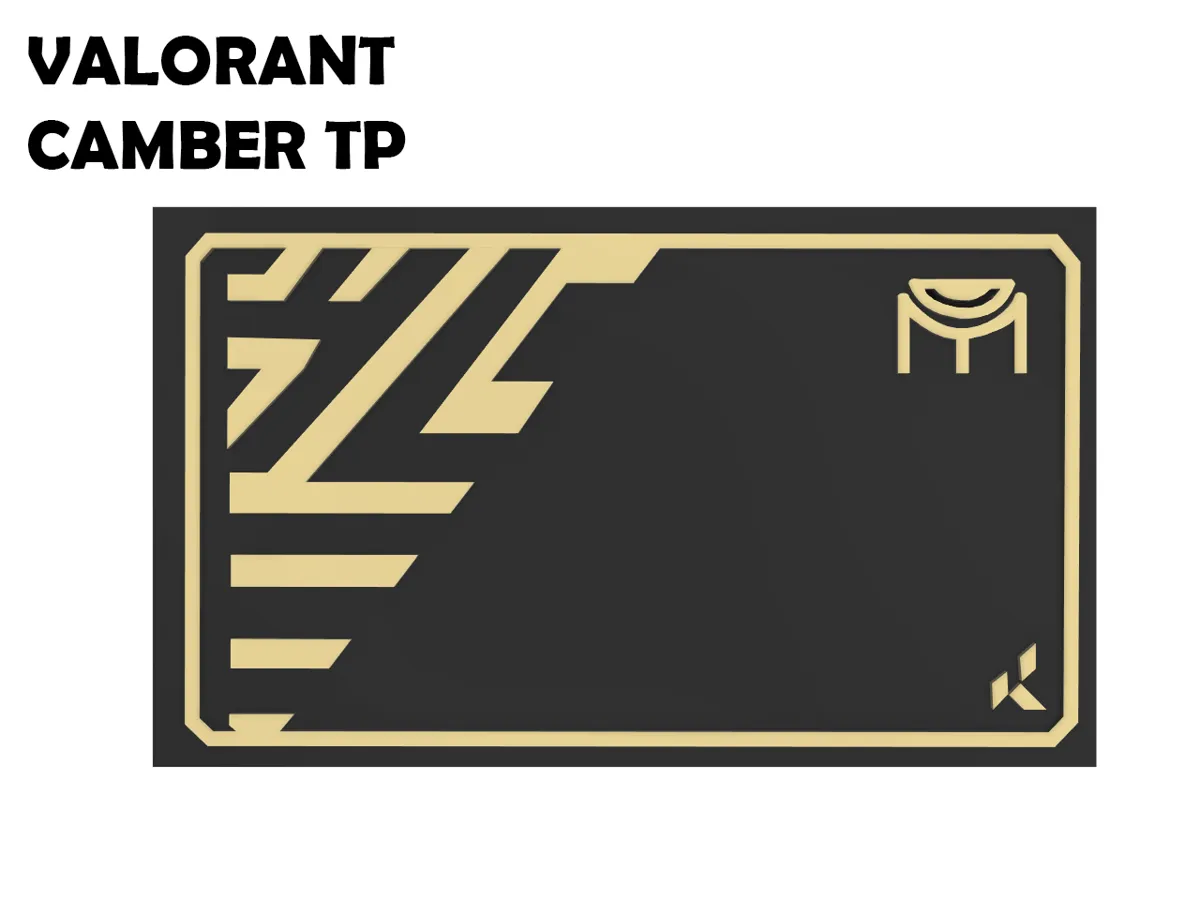 Valorant Chamber Card by T4skor MakerWorld: Download Free 3D Models