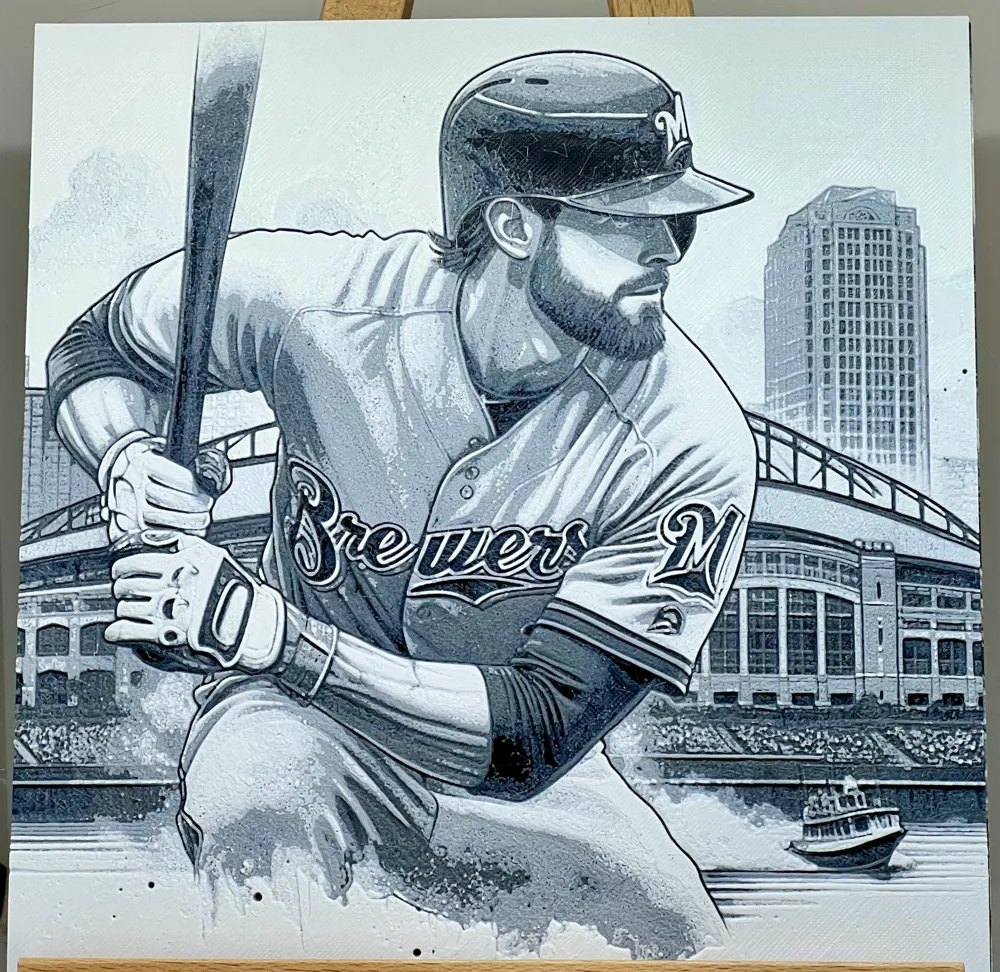 Play Ball! Milwaukee Brewers #5 by bestboi3d - MakerWorld