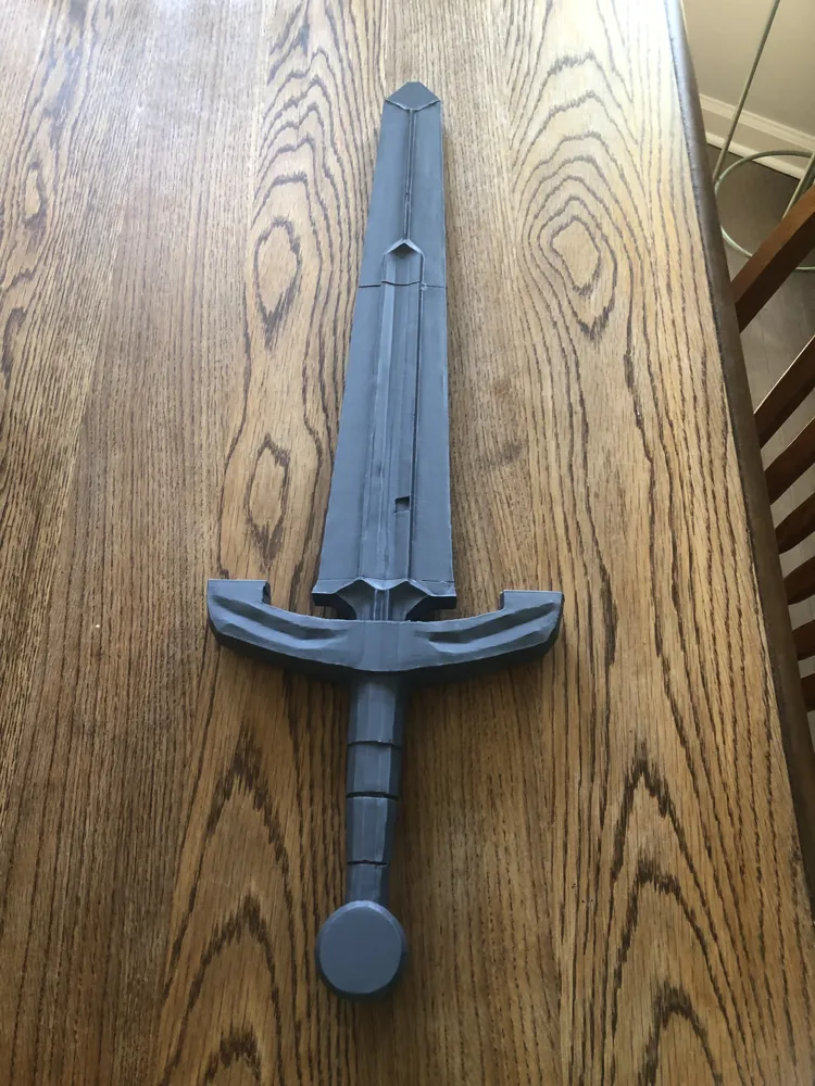 full sized recroom sword - Free 3D Print Model - MakerWorld