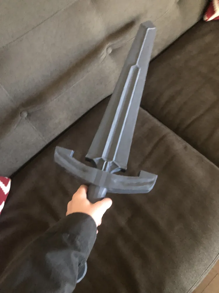 full sized recroom sword - Free 3D Print Model - MakerWorld