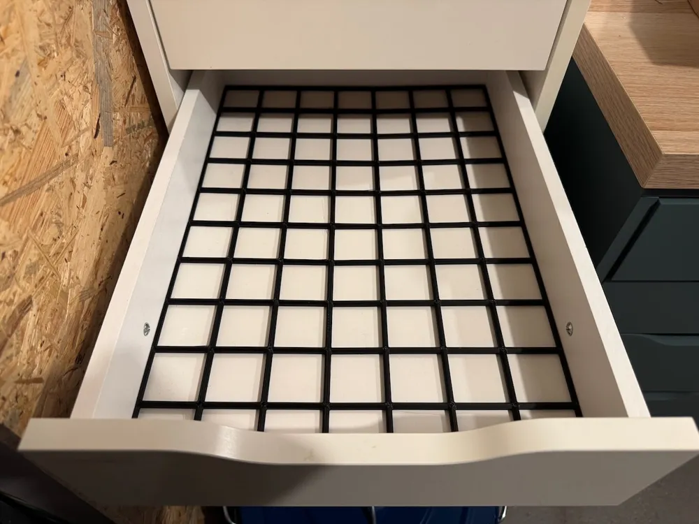 Gridfinity Light Base Stack for Ikea Alex (10x7) Remixed by Olex ...