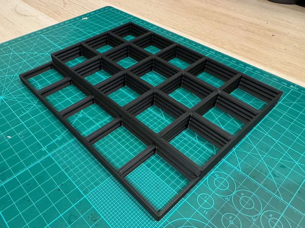 Gridfinity Light Base Stack for Ikea Alex (10x7) Remixed by Olex ...