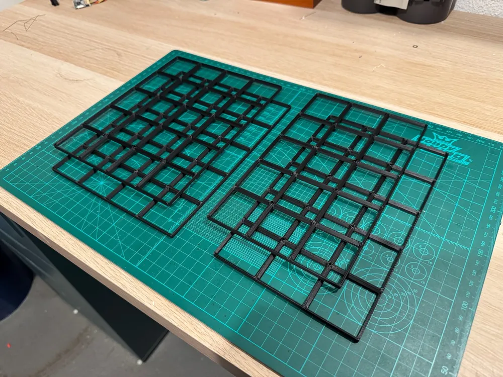 Gridfinity Light Base Stack for Ikea Alex (10x7) Remixed by Olex ...