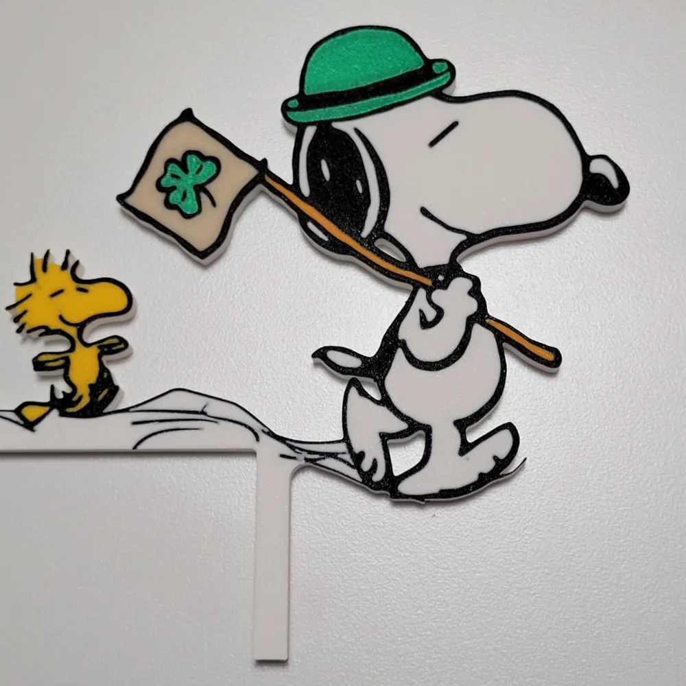 Door Corner Art, St. Patty's Day Parade, Snoopy Woodstock and Friends ...