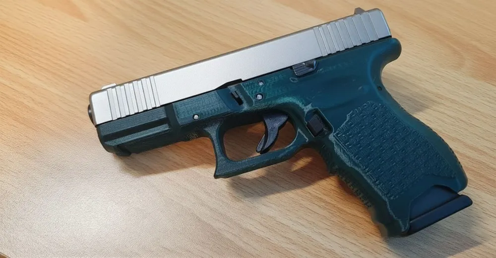 Glock 19 Gen 3 Rahmen Korbflechtmuster – Kostenloses 3D-Druckmodell ...