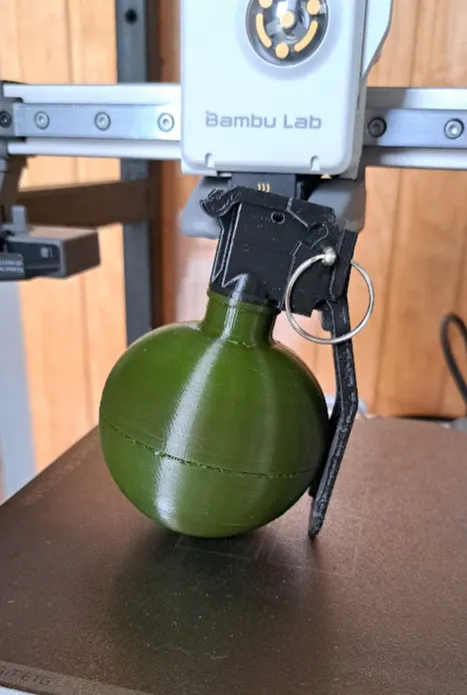 M67 grenade - Free 3D Print Model - MakerWorld