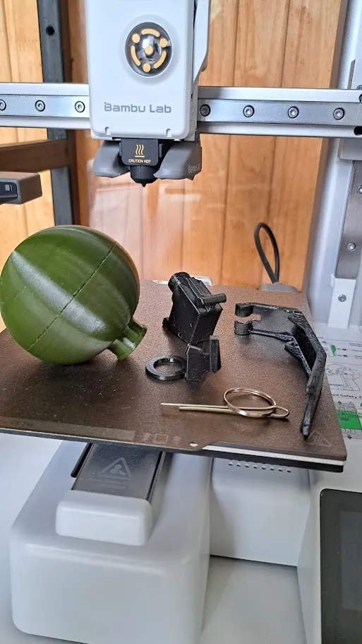 M67 grenade - Free 3D Print Model - MakerWorld