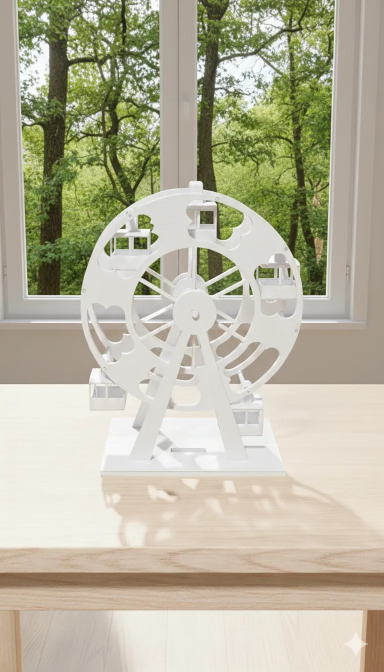 Rotating Ferris Wheel – 3D Printer Model - Free 3D Print Model - MakerWorld