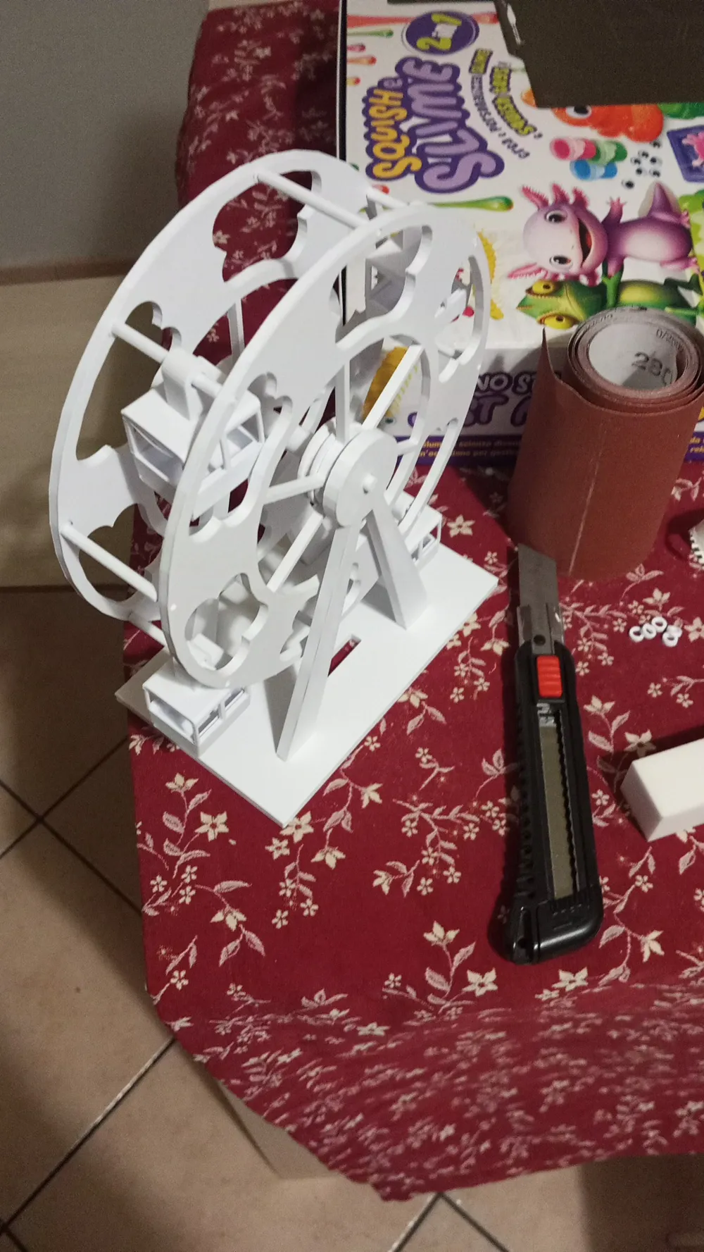 Rotating Ferris Wheel – 3D Printer Model - Free 3D Print Model - MakerWorld