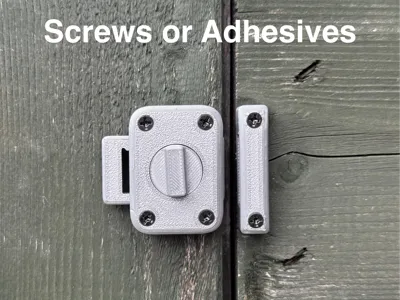 door latch 3d print model download - MakerWorld