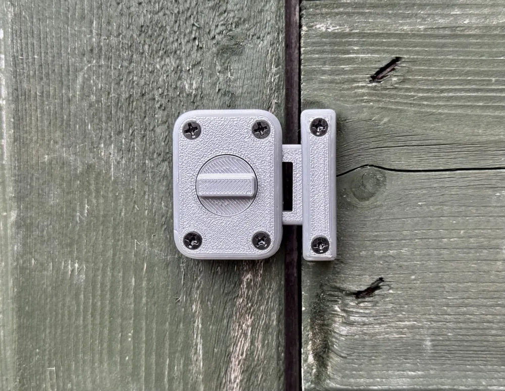 Door Latch Lock Mechanism - Free 3D Print Model - MakerWorld