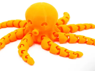 Cute 3D Printed Mini Octopus – One-Piece print by user_3543393702 ...