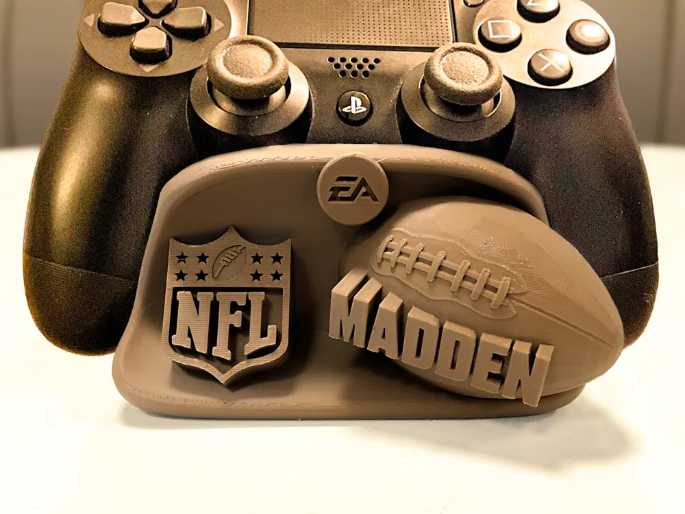 Madden_NFL_PS4_Controller_Stand - Free 3D Print Model - MakerWorld
