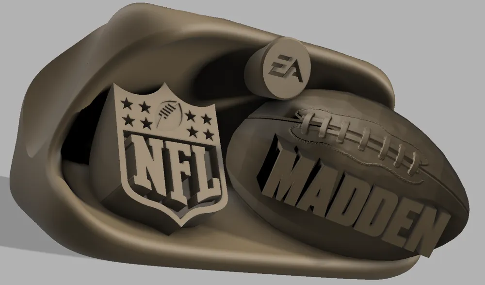 Madden_NFL_PS4_Controller_Stand - Free 3D Print Model - MakerWorld
