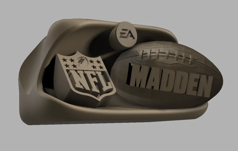 Madden_NFL_PS4_Controller_Stand - Free 3D Print Model - MakerWorld