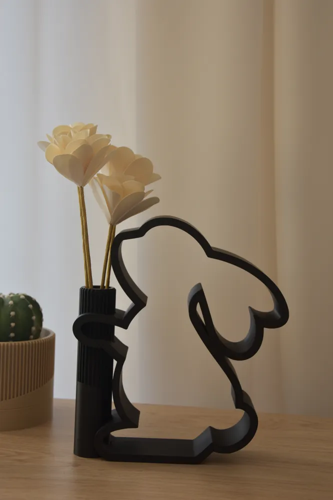 Bunny Vase - Free 3D Print Model - MakerWorld