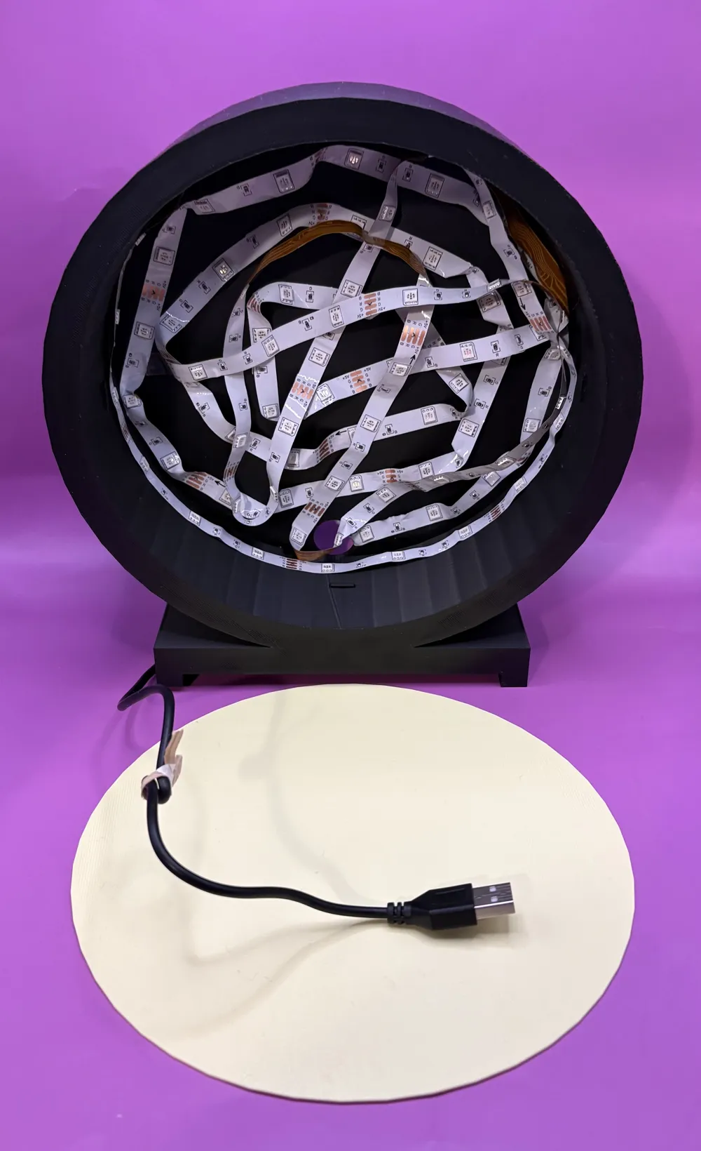 Cork Art Light Box - Free 3D Print Model - MakerWorld