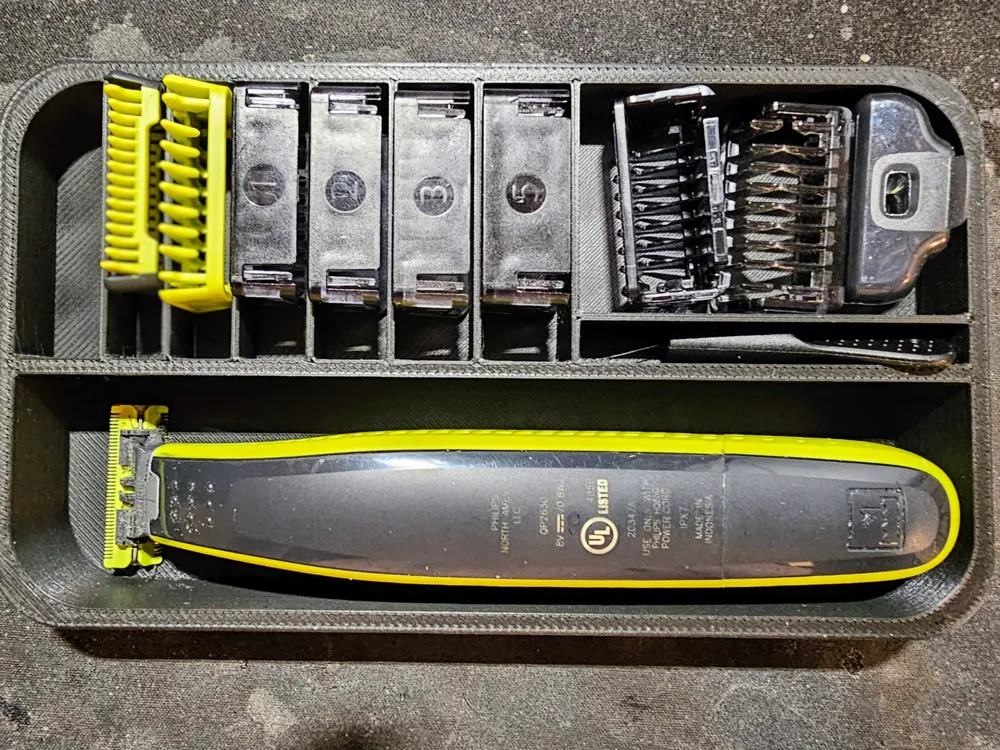 Phillips OneBlade Shaver Organizer / Case Insert by richard.mcquiston01 ...