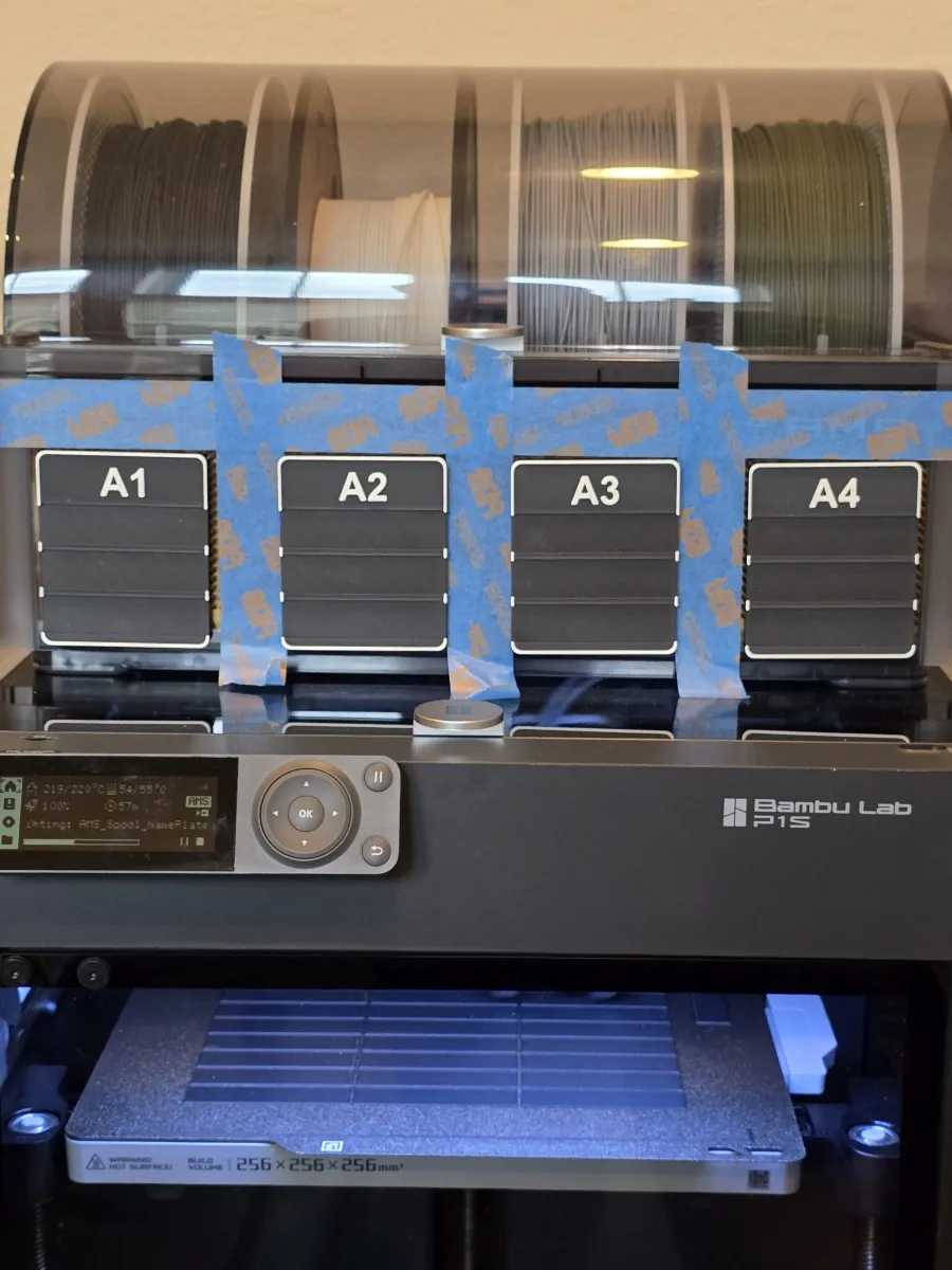 AMS Spool Nameplate Label by GrayGav - MakerWorld