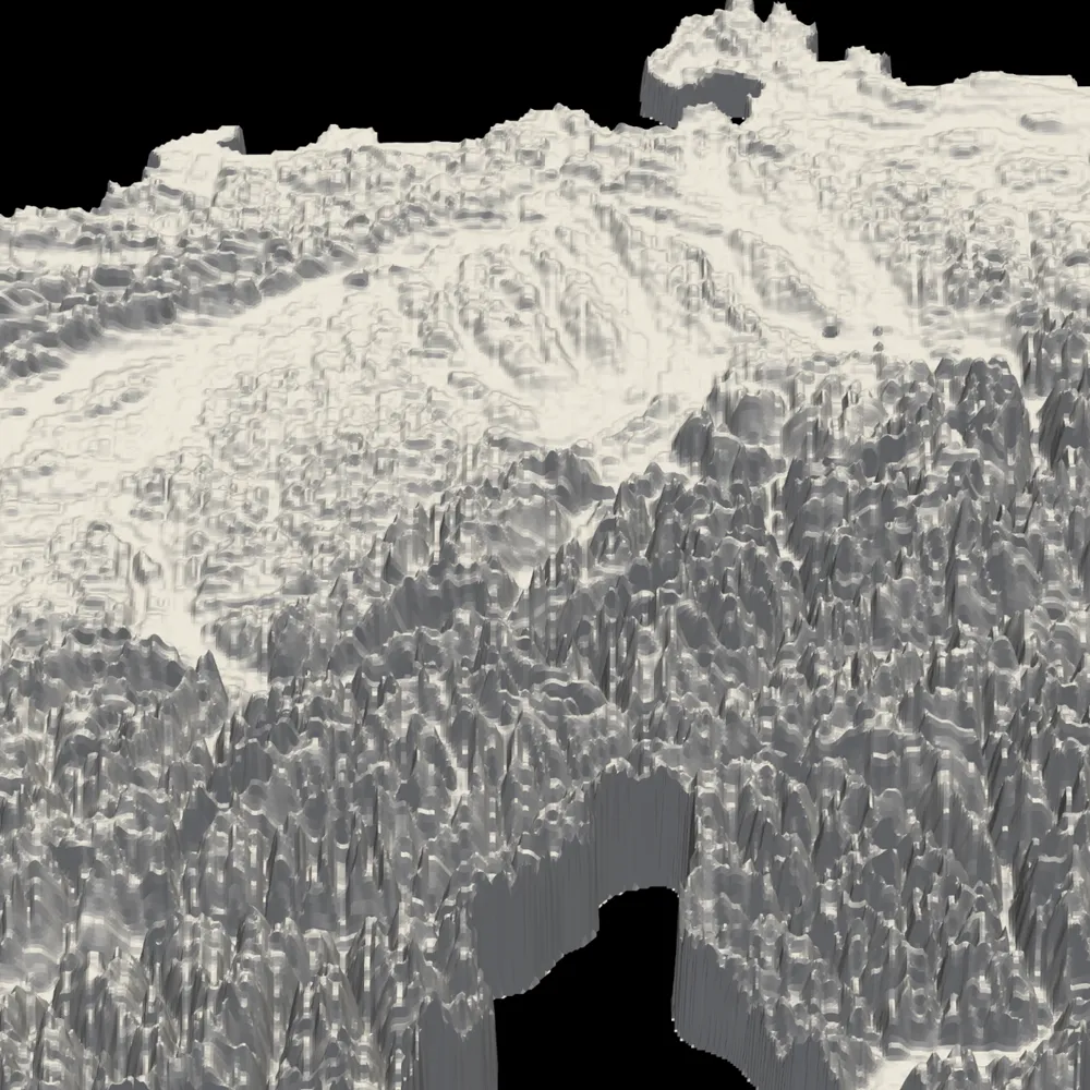 3D Topographical Relief Map of Switzerland - Free 3D Print Model ...