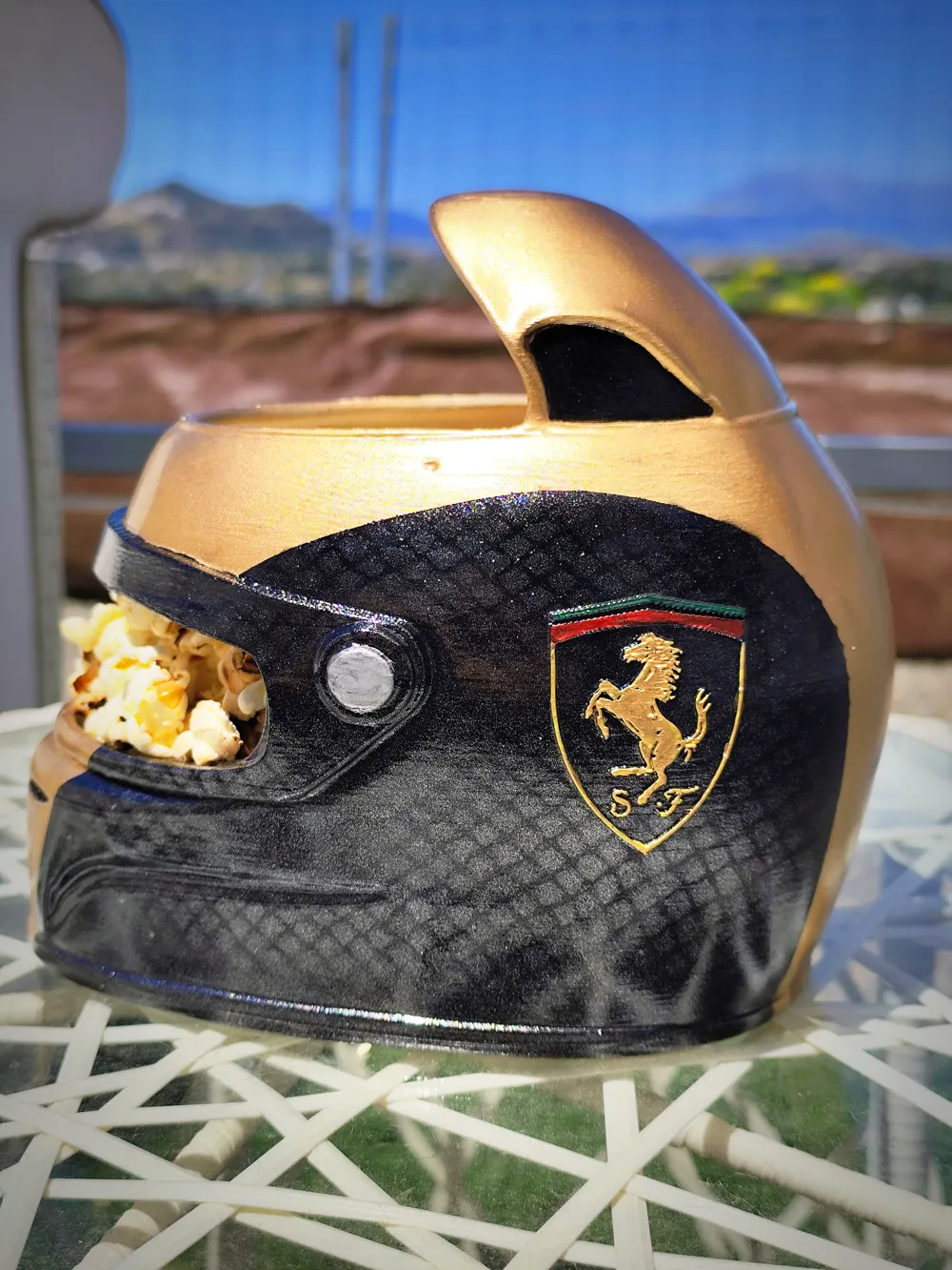 Formula 1 Popcorn Helmet Bucket (Movie) by MY LIGHT MakerWorld ...