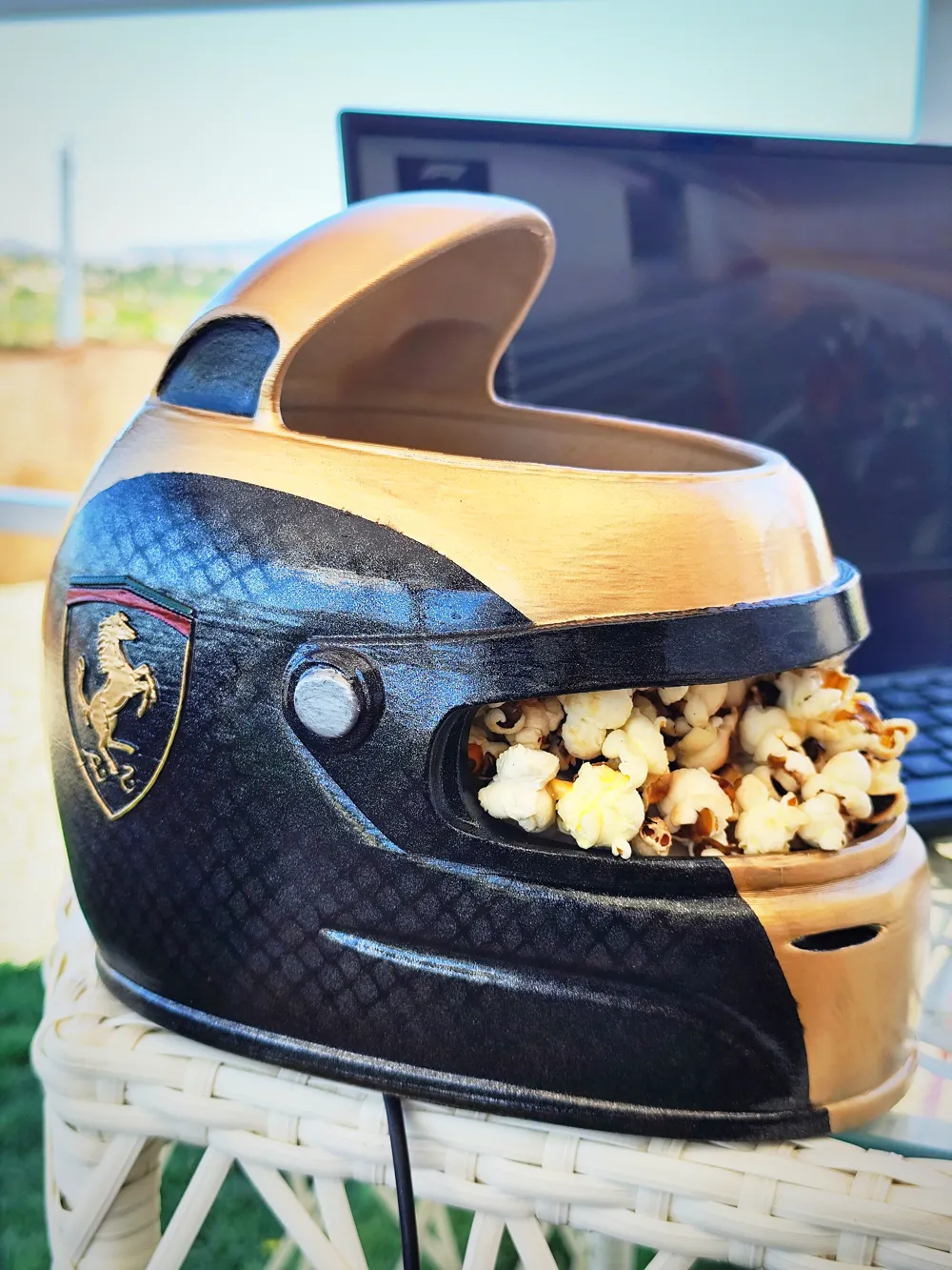 Formula 1 Popcorn Helmet Bucket (Movie) by MY LIGHT MakerWorld ...