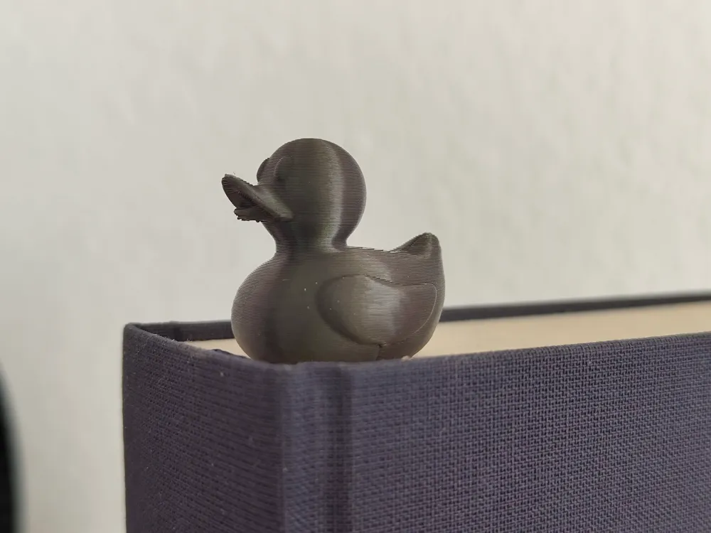 Cute Duck Bookmark - Free 3D Print Model - MakerWorld