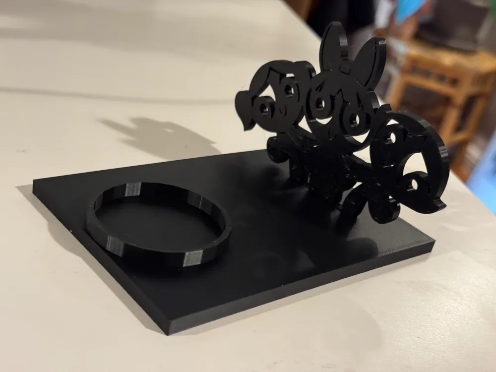 Powerpuff Girls Shadow Puppet by _silversurfer_ - MakerWorld