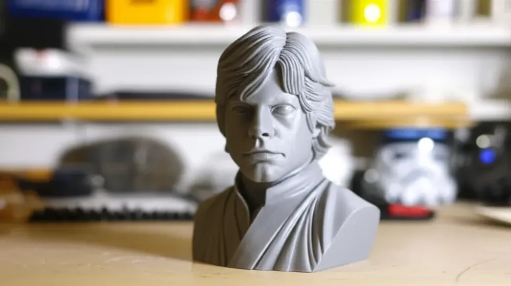 Luke Skywalker Bust - Free 3D Print Model - MakerWorld